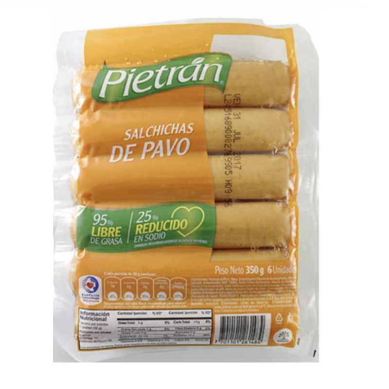 Salchicha de Pavo Zenu