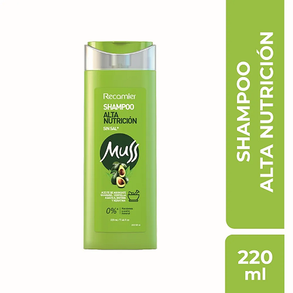 Shampoo Recamier Muss Alta Nutricion
