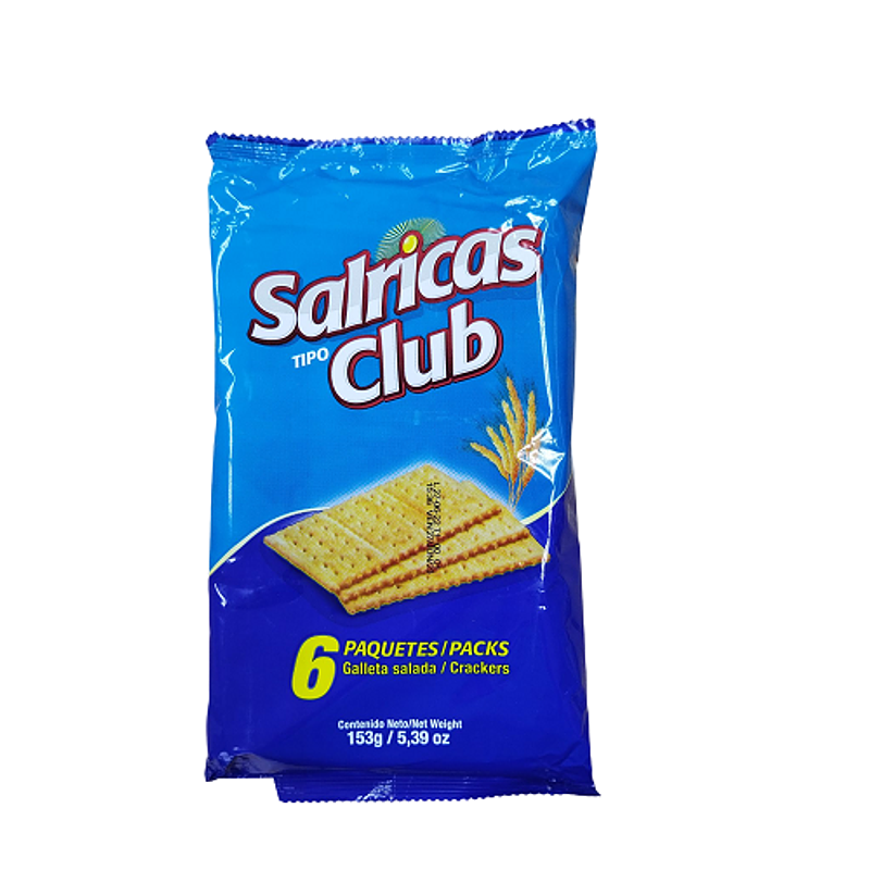 Galletas Salricas Tipo Club