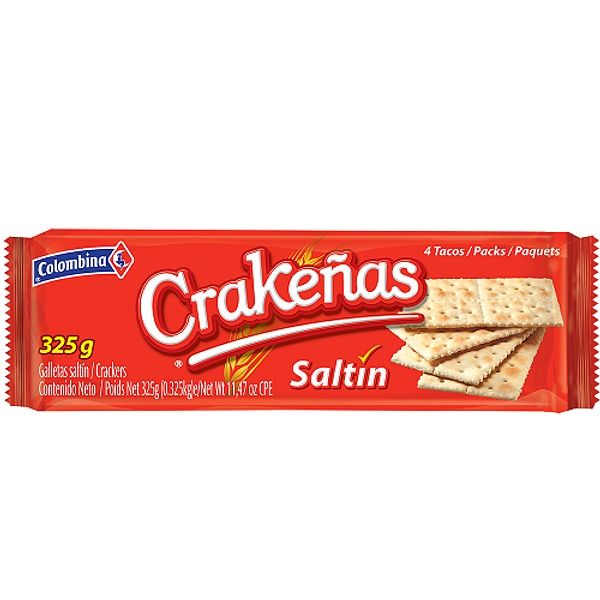 Galletas Saltin Crakeñas 4 Tacos